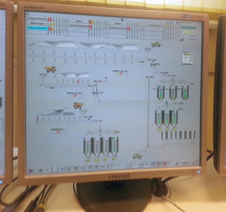 Modernization of control system of raw material transportation system ...