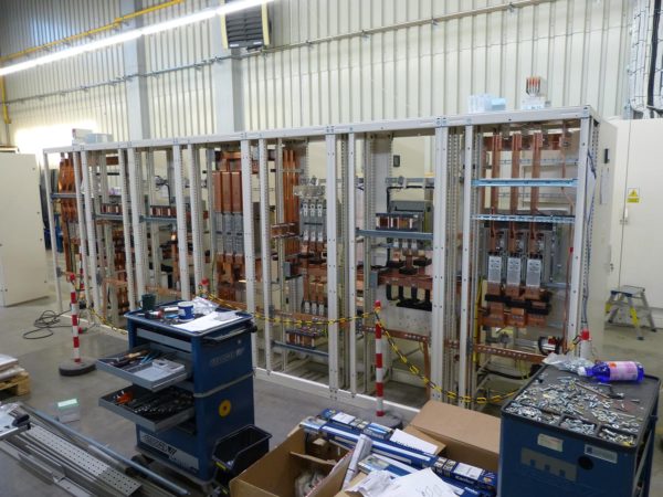 Power feeding, electrical switchgear and capacitor-bank modernization ...